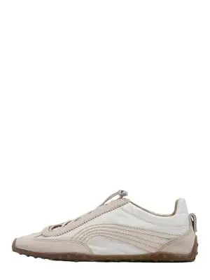 Bimba Y Lola Off-white Ballerina Sneakers - Neutrals