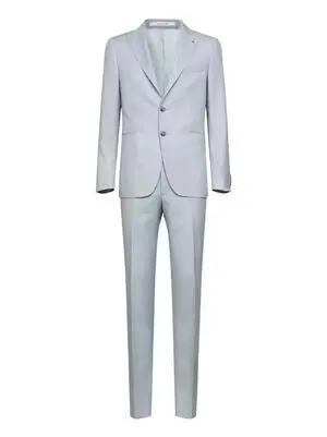 Tagliatore Peaked-lapels Two-button Suit - Grey