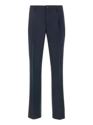Pal Zileri Pleated Trousers - Blue