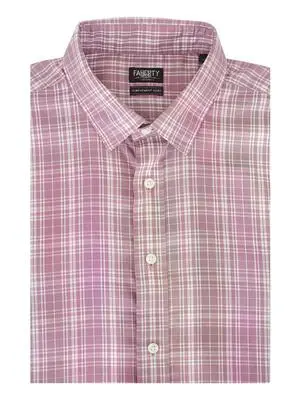 Faherty Brand The Movement™ Checked Shirt - Pink