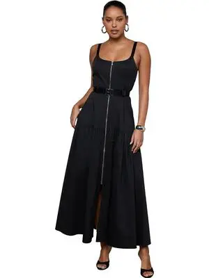 L'Agence Rima Maxi Dress - Black