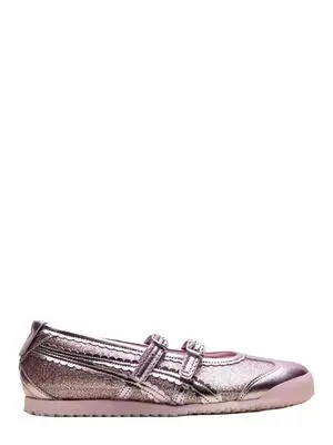 Onitsuka Tiger Mexico 66 Glitter Buckle Sneakers - Pink