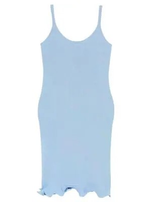 JNBY Mini Dress With Budding Hem - Blue
