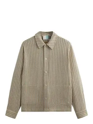 Kith Long-sleeve Boxy Collared Overshirt - Multicolor