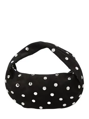 Khaite Studded Hobo Bag - Black