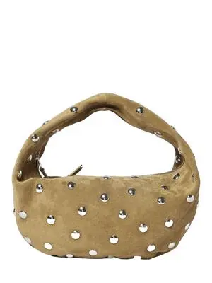 Khaite Olivia Suede Bag - Green