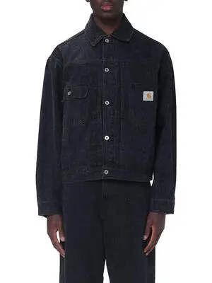 Carhartt Work In Progress Cotton Denim Jacket - Black