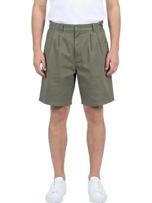 Carhartt Work In Progress Cotton Chino Shorts - Green
