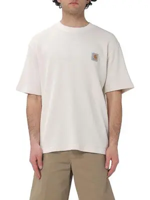 Carhartt Work In Progress Cotton Crew Neck T-shirt - Beige