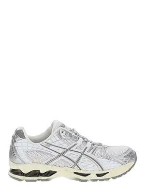 Asics Gel-nimbus .1 Lace-up Mesh And Laminated Rubber Sneakers - White