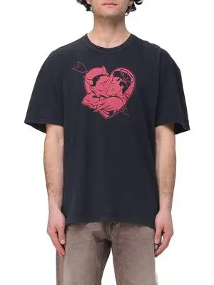 Our Legacy Printed Cotton Crew-neck T-shirt - Black