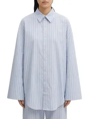ROTATE BY BIRGER CHRISTENSEN Striped Shirt - Blue