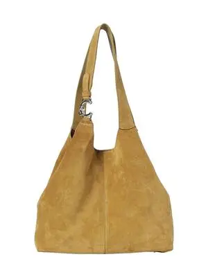 COCCINELLE Suede Shoulder Bag - Green