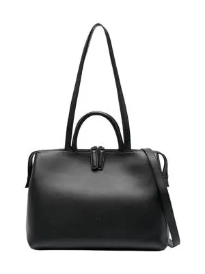 Marsèll Leather Shoulder Bag - Black