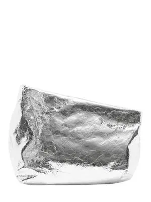 Marsèll Metallic Clutch - Silver