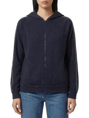 BRUNELLO CUCINELLI Brunello Cucinelli Zip-Up Cotton Blend Hoodie