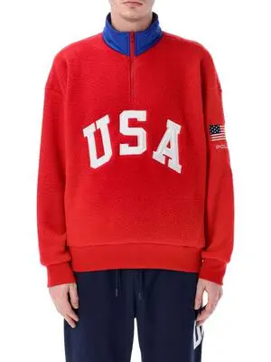Polo Ralph Lauren Fleece Sweatshirt - Red