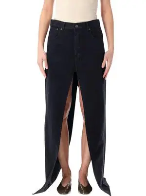 HAIKURE Maxi Skirt - Charcoal
