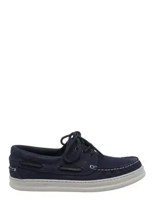 Camper Suede Boat Loafers - Blue