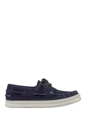 Camper Suede Boat Loafers - Blue