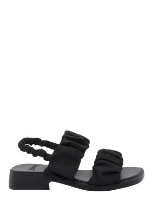 CAMPER Camper Dana Ruched Polyester Slingback Sandals