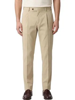 PT TORINO Stretch Cotton Chino Trousers - Beige