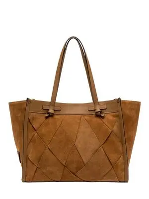 GIANNI CHIARINI Gianni Chiarini Woven Tote Bag Brown