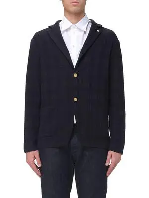 MANUEL RITZ Single Breasted Blazer - Blue