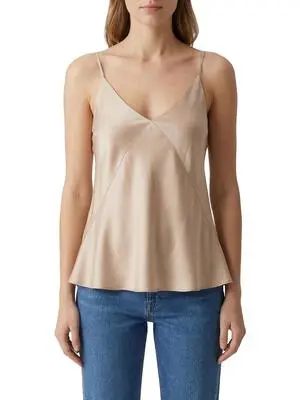 Max Mara Max Mara Silk V-Neck Camisole Pink