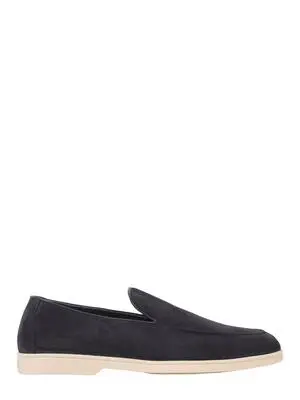 DOUCAL'S Doucal's Suede Loafers Blue 2