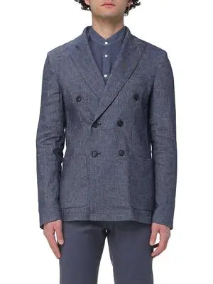 MASON'S Double Breasted Jacket - Blue