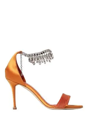 Manolo Blahnik Embellished Heeled Sandals - Multicolor