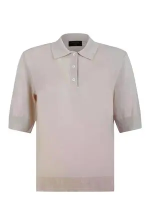 GRAN SASSO Button Polo Shirt - Neutrals