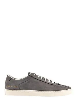 COMMON PROJECTS Tennis Leather Trainers - Grey