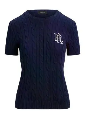 Ralph Lauren Cable-knit Jumper - Blue
