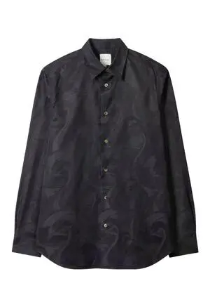Paul Smith Swan Pattern Shirt - Grey