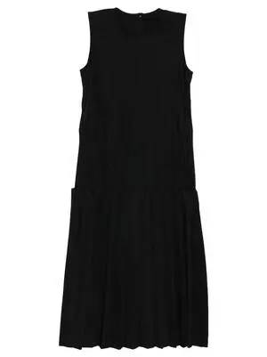 JNBY Pleated Sleeveless Dress - Black