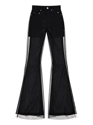 Rick Owens Bolan Bootcut Pants - Black