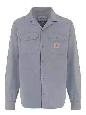 Carhartt Work In Progress Cotton Shirt Blue