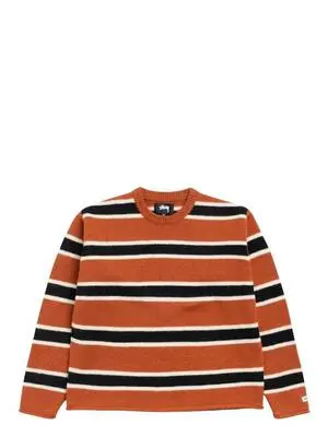 StÜssy Striped Wool Sweater - Umber