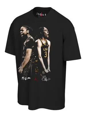 JORDAN Bella Hines And Mikaylah Williams T-shirt - Black