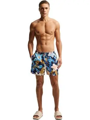 Nike Swim Breaker 5" Brief-lined Volley Short - Blue