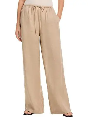 FRAME Linen Lounge Pants - Flax