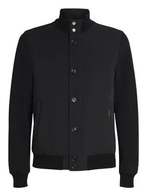 MOORER Fidani-jkr Bomber Jacket Black