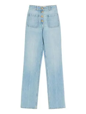 Valentino Garavani Straight Leg Jeans - Blue