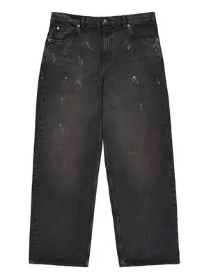 Our Legacy Vast Cut Wide-leg Jeans - Black