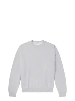 REMI RELIEF Cotton-jersey Sweatshirt - Gray
