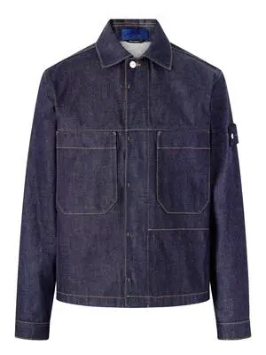 Stone Island Denim Jacket - Blue