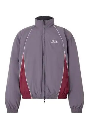 Balenciaga Logo-print Shell Down Jacket - Purple