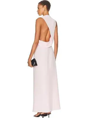 SRG Karina Silk Gown - Blush